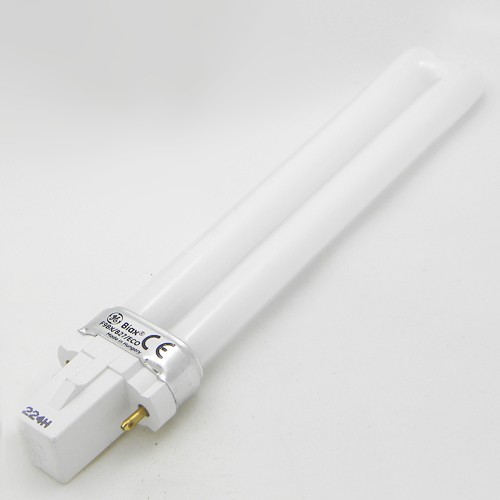 GE F9BX/827/ECO $1.79 97558 9W CRI 82 T4 2-Pin (G23) 2700K ECO GE F9BX/827/ECO $1.79 97558 9W CRI 82 T4 2-Pin (G23) 2700K ECO