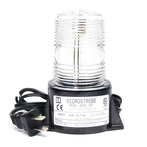 Tomar 480S-120 Clear $117.58 480S-120-C Surface Mount AC Strobe with ...